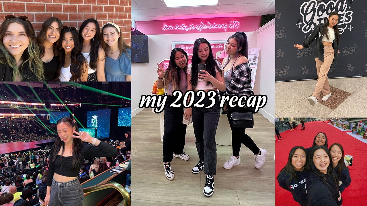 my 2023 recap - YouTube