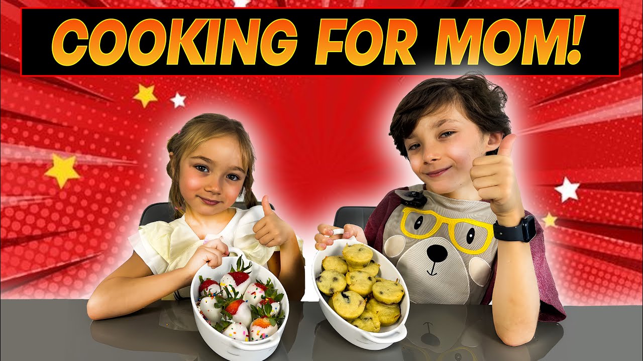 Cooking a special treat for Mommy! - YouTube