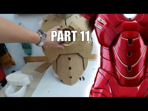 Cardboard Iron Man Part 11 - Vest & Abs