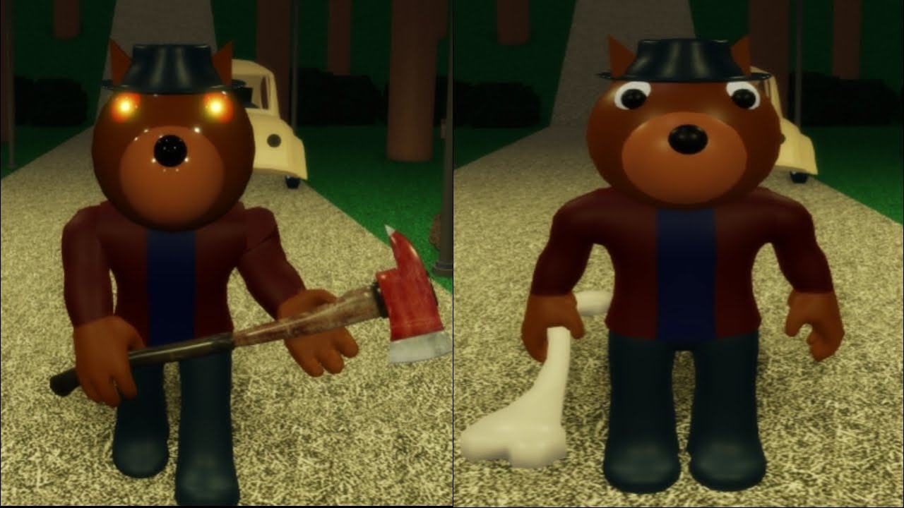 Infected vs Non Infected Doggy Jumpscare - Roblox Accurate Piggy RP ...