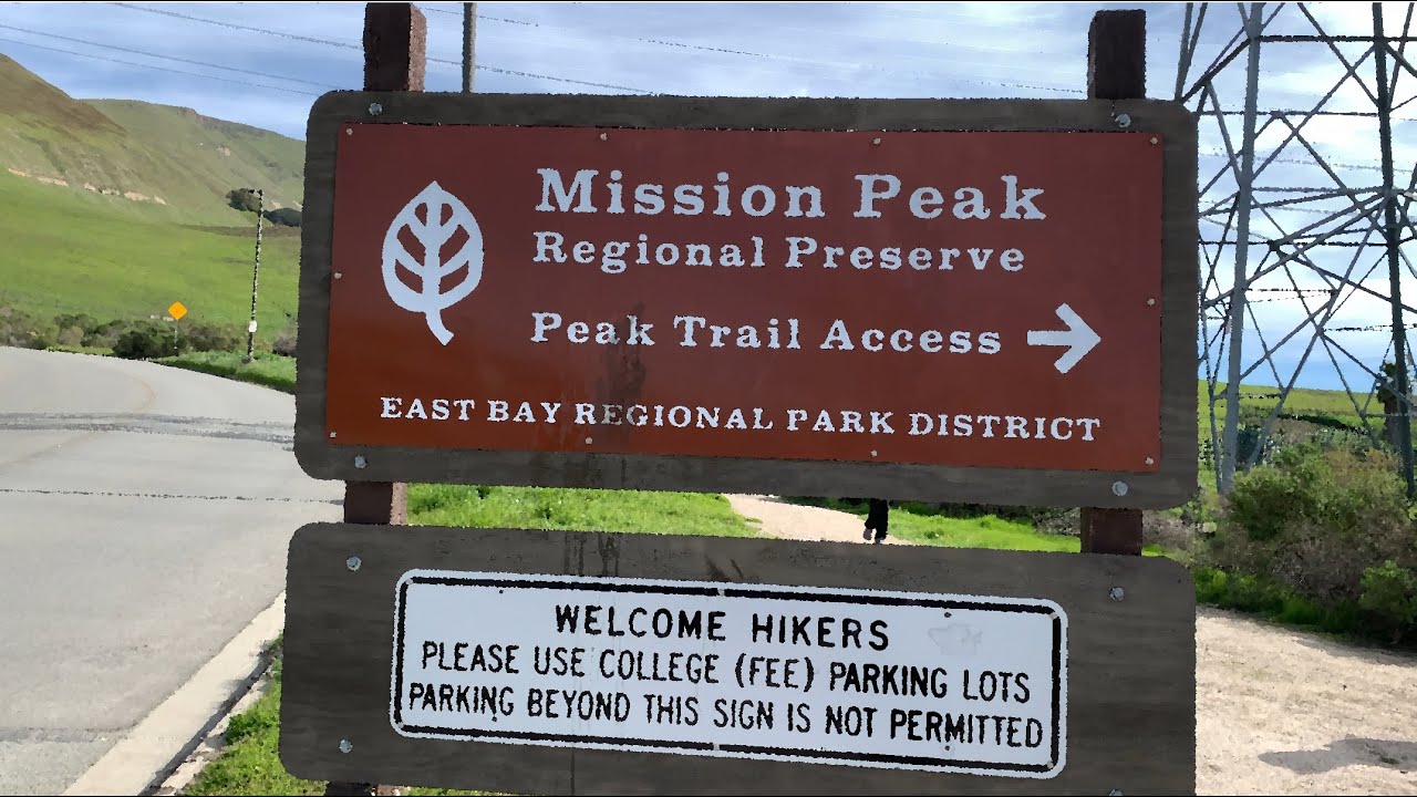 [4K] Mission Peak Ohlone Trail Head Hike Walking Tour | Fremont, CA ...