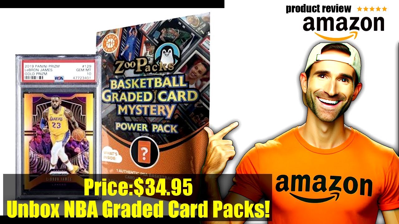 Buy Zoo Packs NBA Basketball PSA Graded Card Mystery Power Pack ...