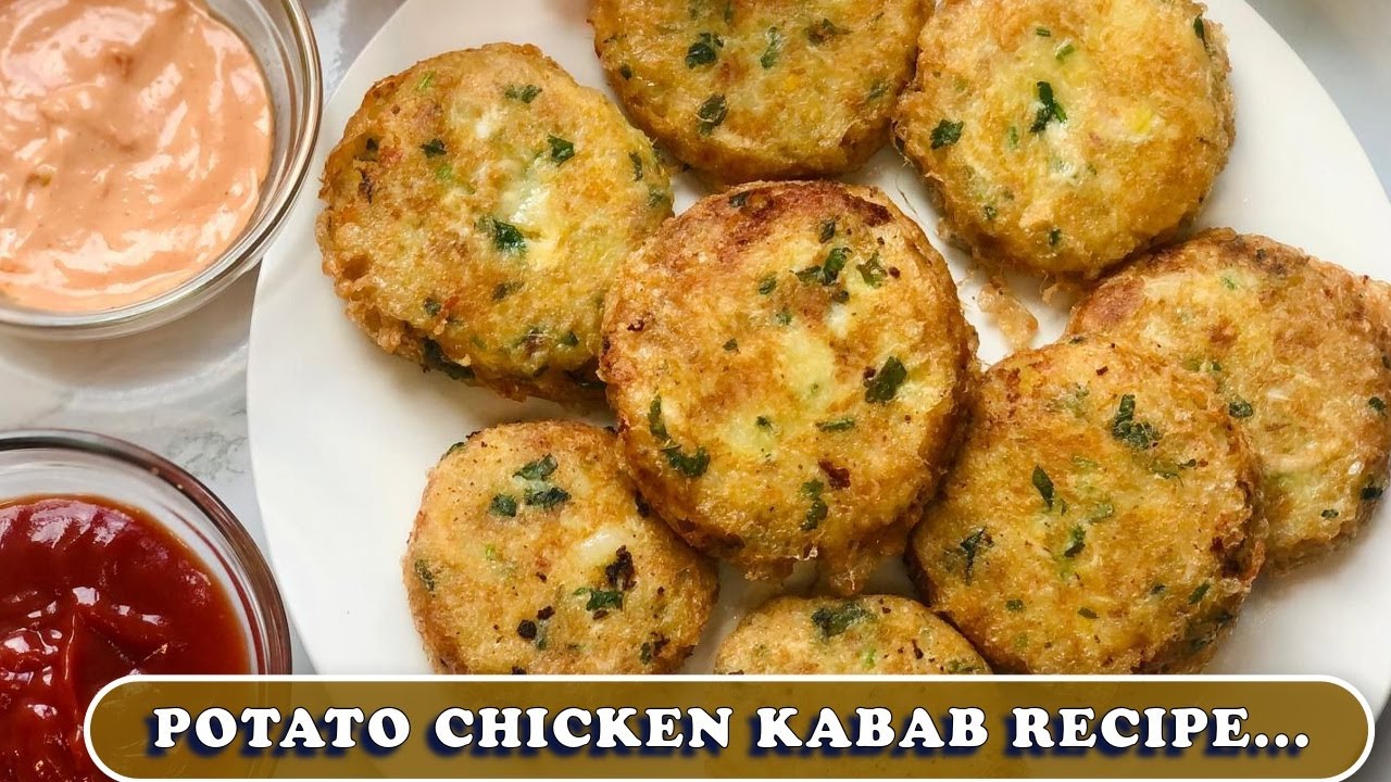 Aloo Chicken Cutlets | Potato Chicken Kabab Recipe | How to Cook - YouTube