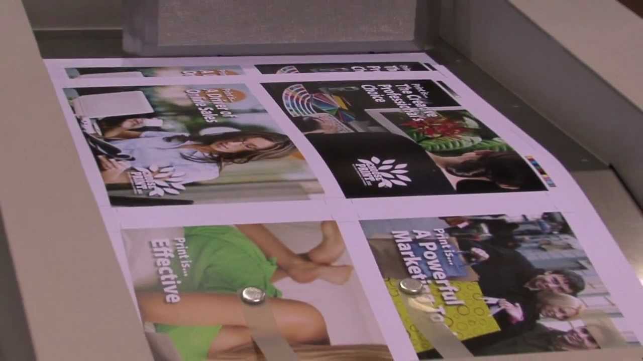 "Choose Print" postcards printed by Xerox - YouTube