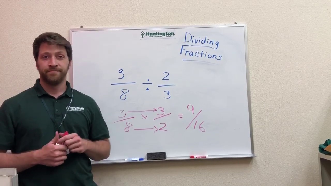 Dividing Fractions - Math Tutoring - Elementary School - YouTube
