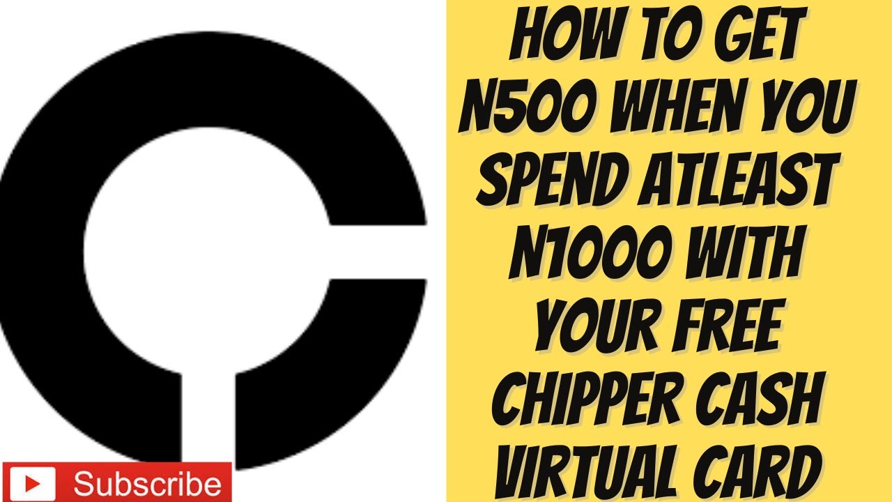 How To Get N500 When You Spend Atleast N1000 With Your Free Chipper ...