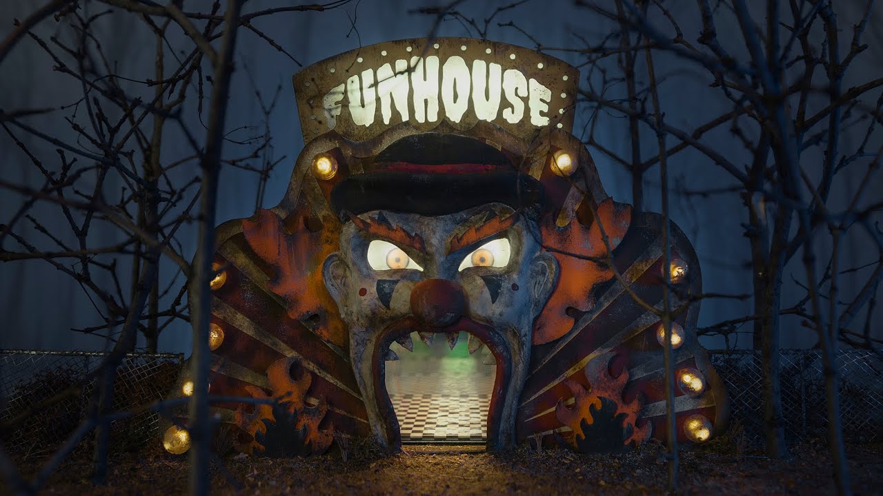 Carnival Funhouse Entrance