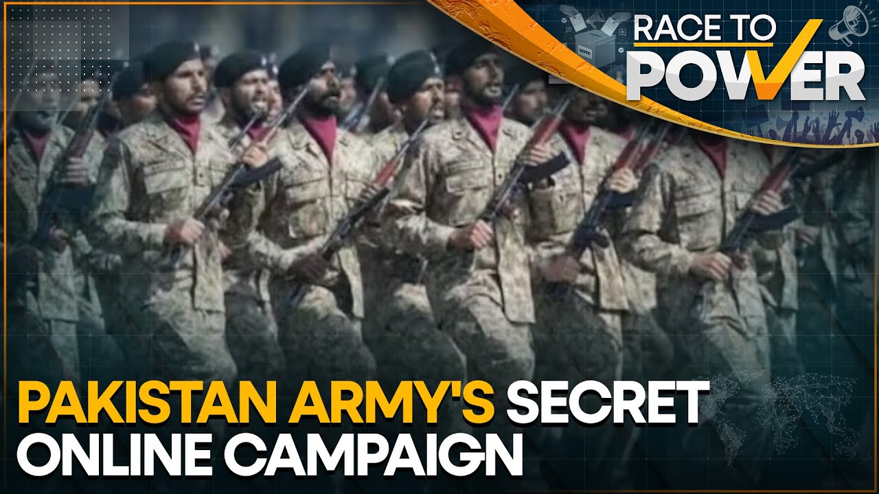 Pakistan army officer join covert online operation | Race To Power ...