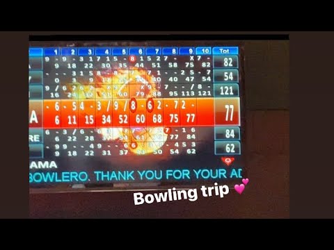 Bowling school field trip - YouTube