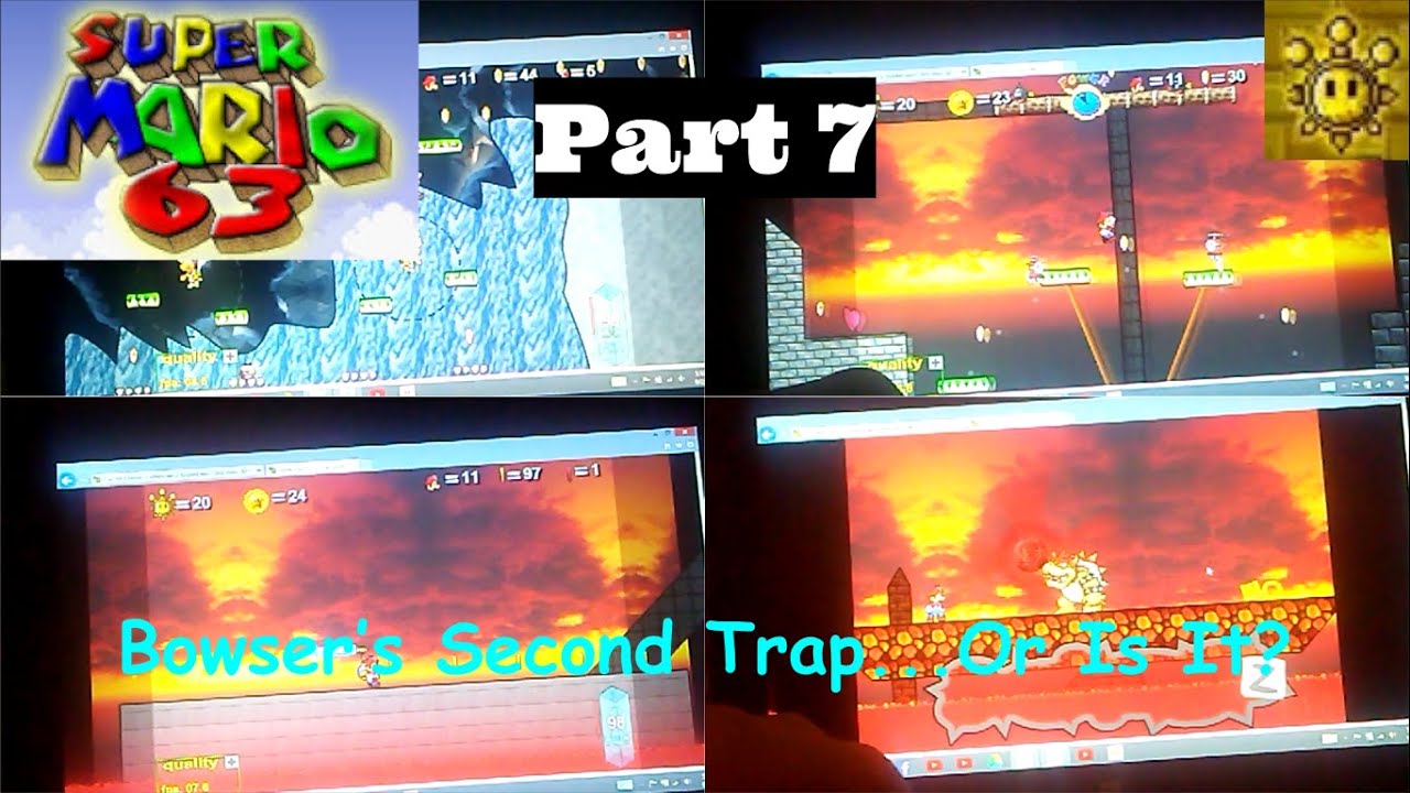 LP Super Mario 63 Part 7: Bowser's Second Trap...Or Is It? - YouTube