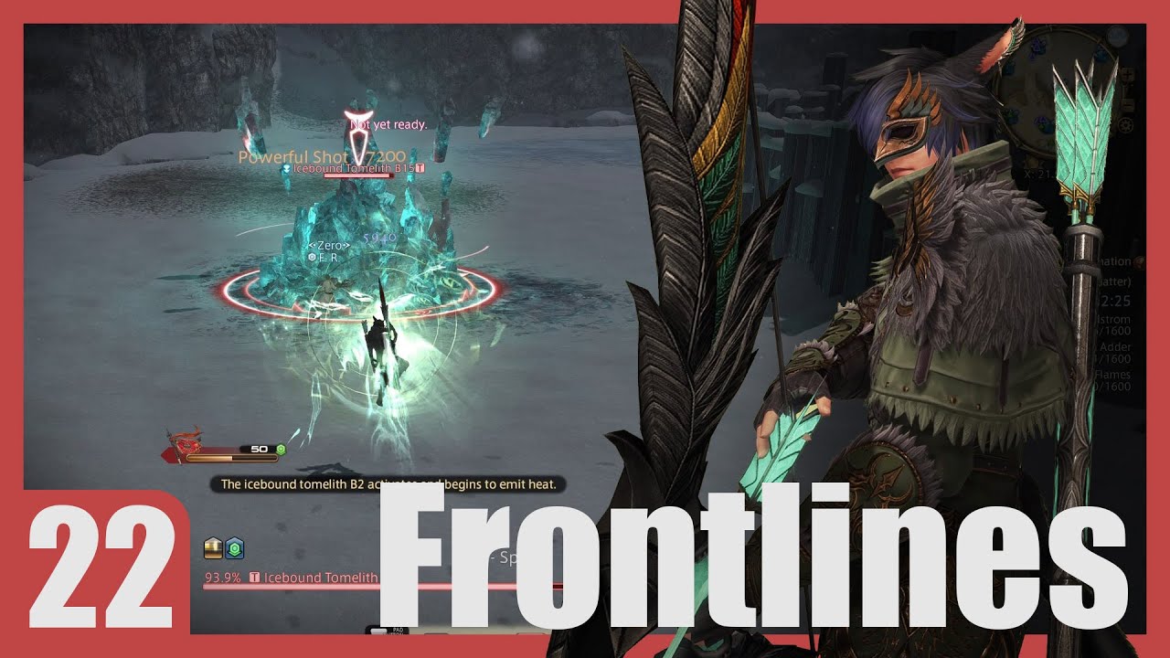 First Time Playing Bard in Frontlines | Bard | FFXIV PVP Frontlines 22 ...