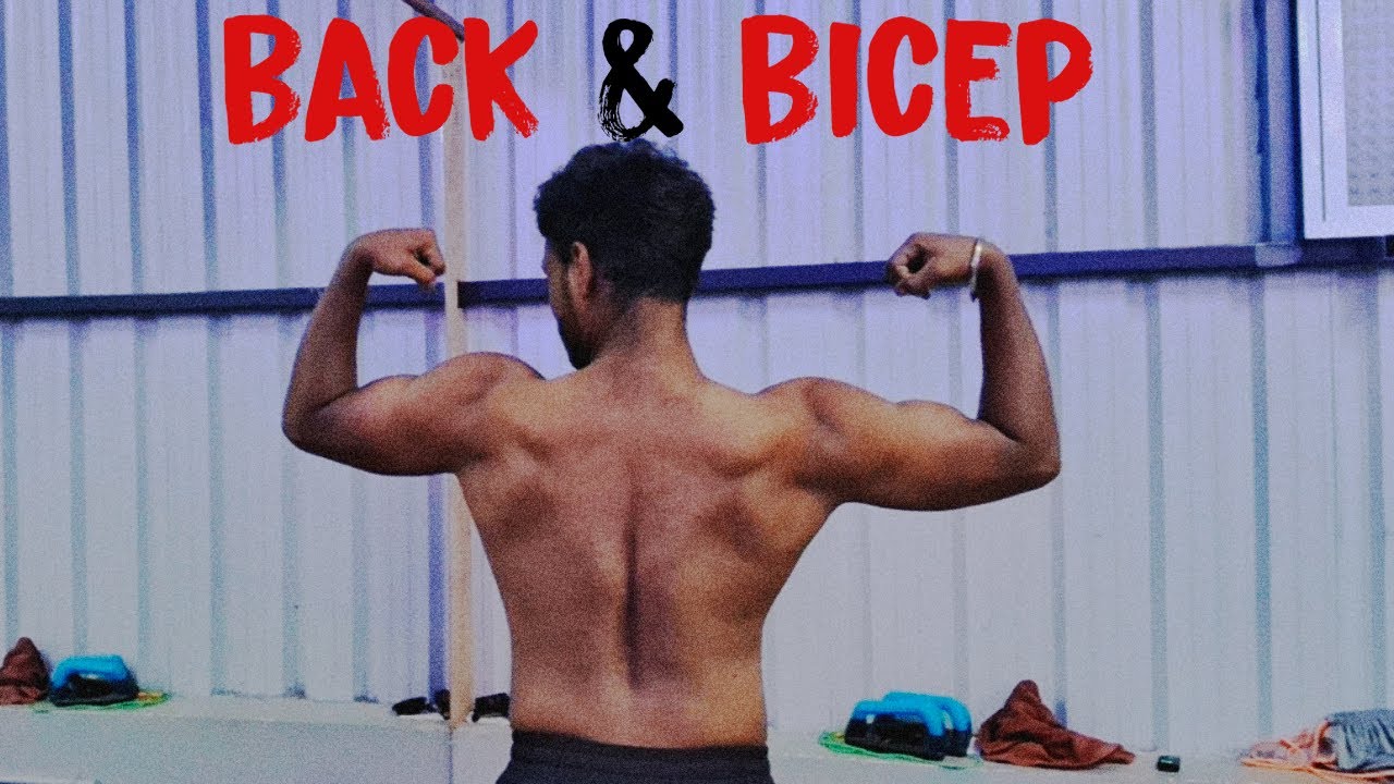 Back & Bicep workout | - YouTube