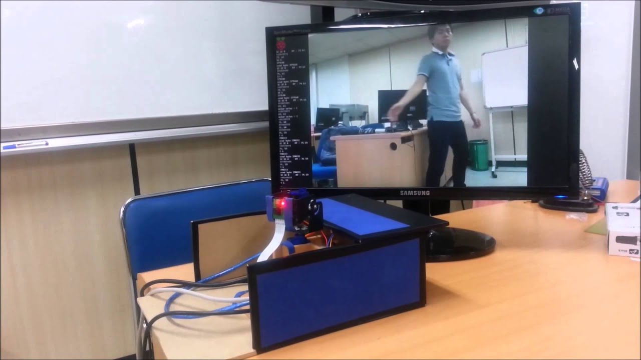 Optical Flow Object Tracking Using Raspberry Pi Cam And Opencv System 0705
