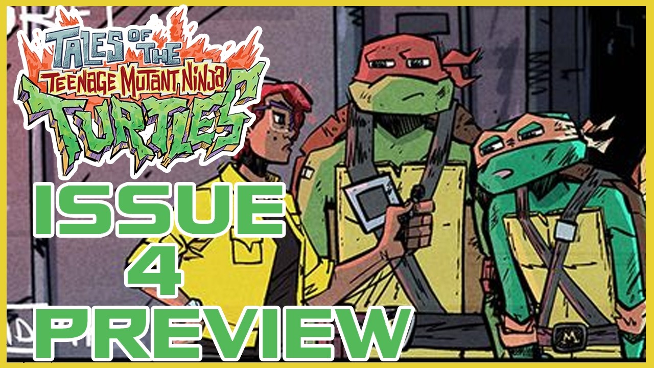 tales of he teenage mutant ninja turtles issue 4 preview - YouTube