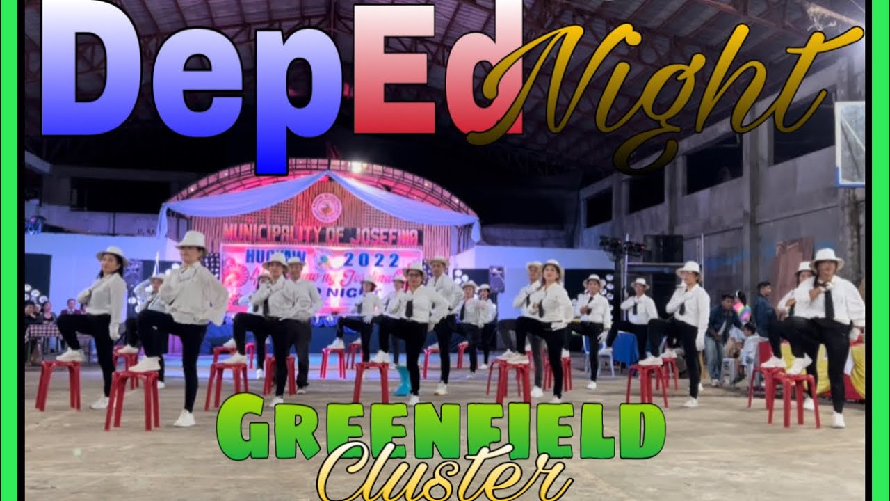 Dancing Teachers | DepEd Night Greenfield Cluster Chair Dance - YouTube