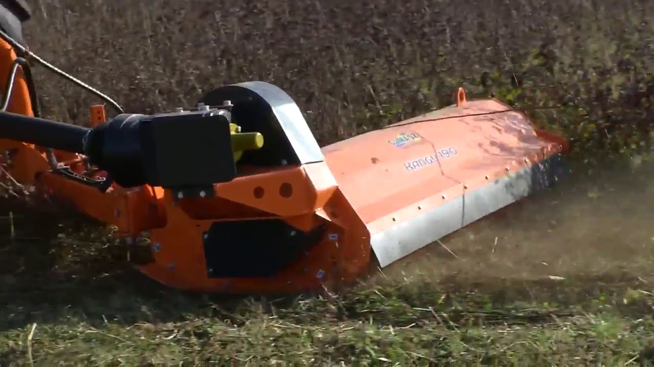 KANGU 190 Mulcher Samasz - YouTube