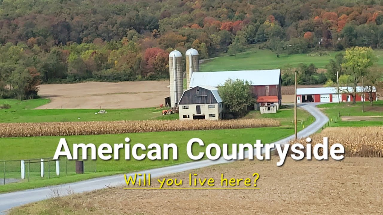 American Countryside | Peaceful Countryside Driving - YouTube