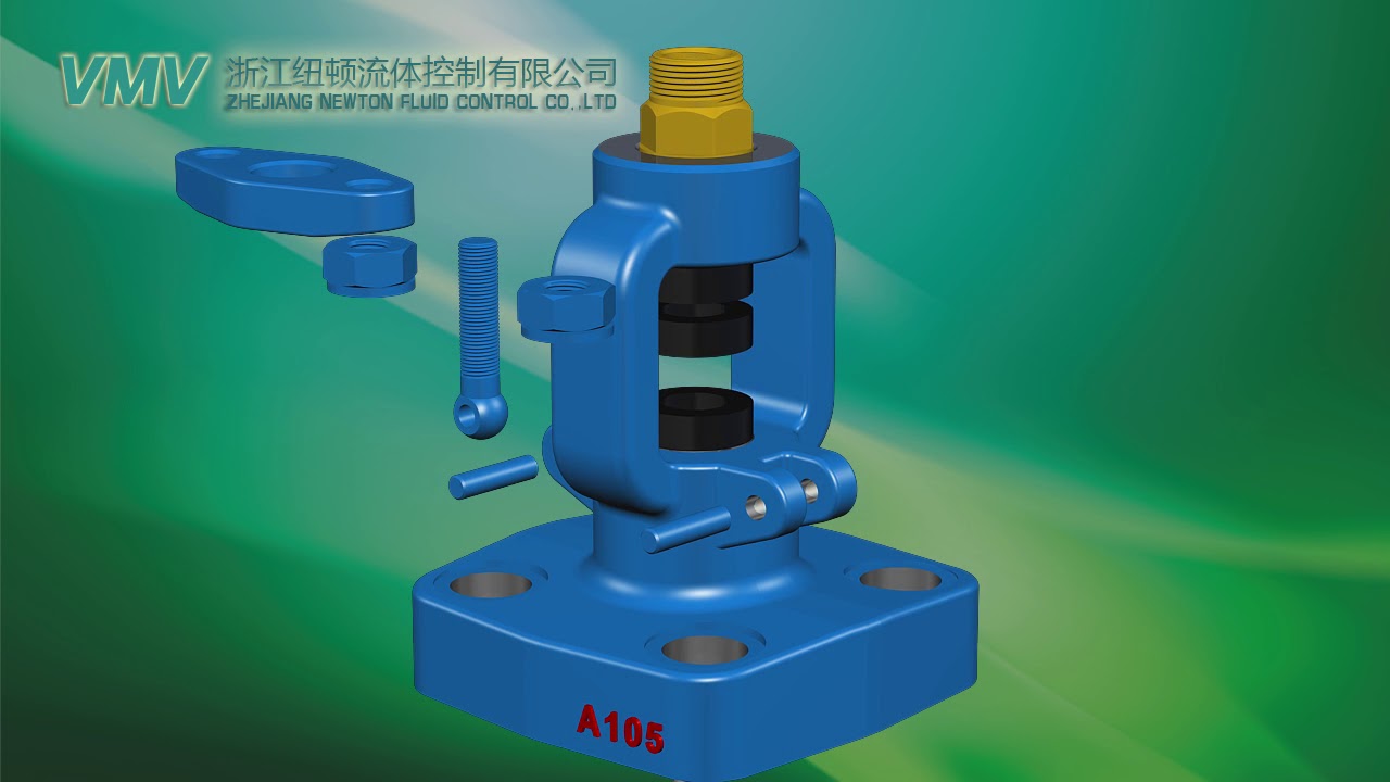 4 FORGED STEEL BELLOWS SEALED GATE VALVE - YouTube