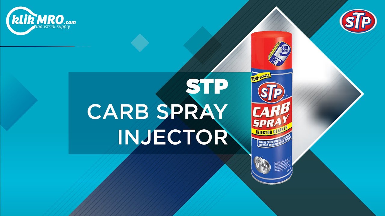 STP Carb Spray Injector Cleaner - YouTube