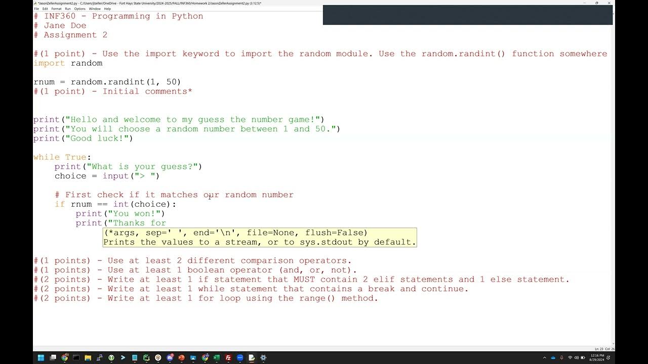 INF360 - HW2 Overview - YouTube