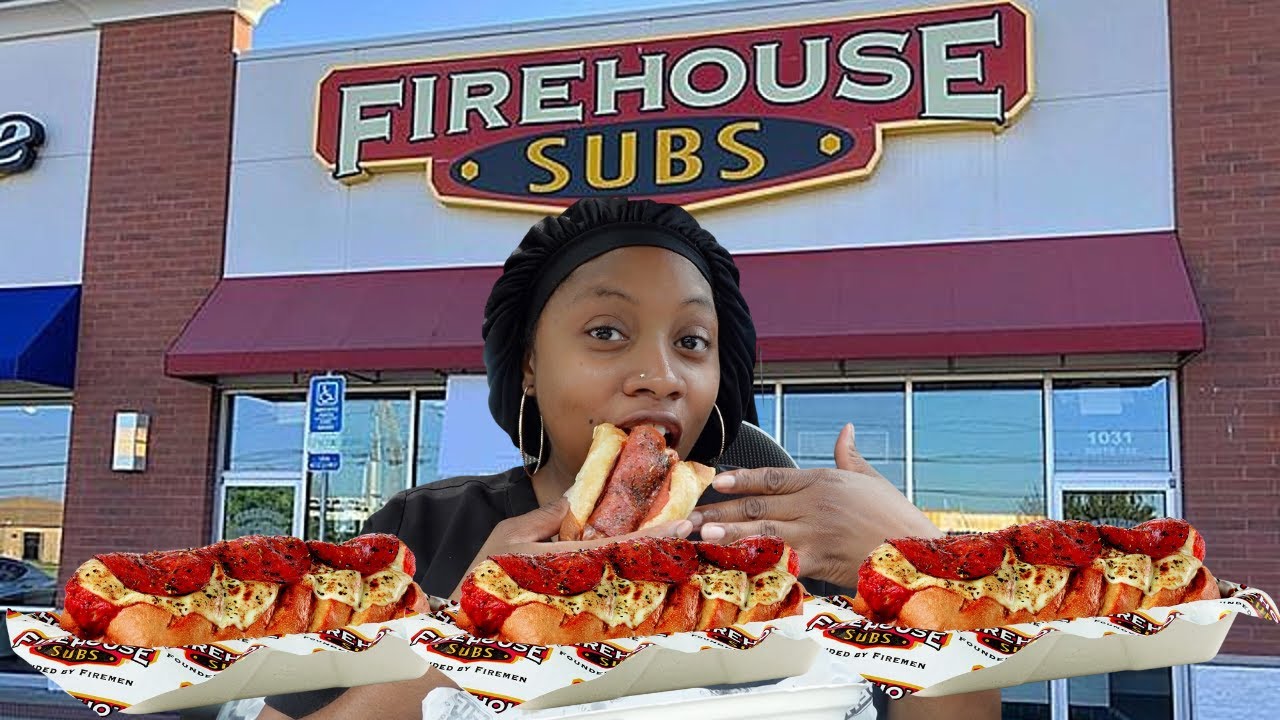 TRYING FIREHOUSE SUBS NEW PEPPERONI PIZZA MEATBALL SUB - YouTube