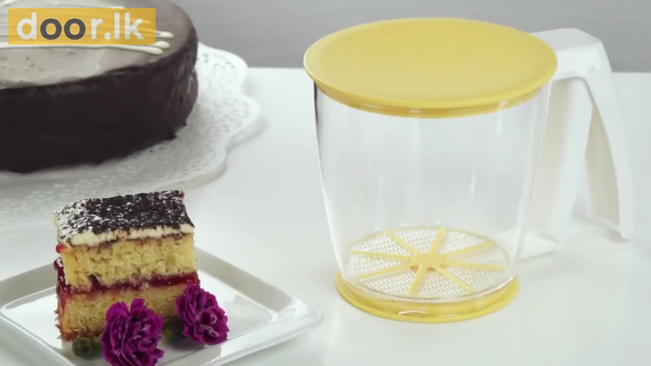 Hand-held Flour Sieve Filter - YouTube