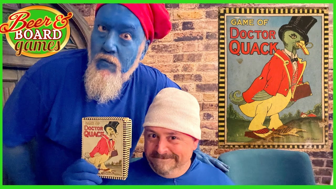 1930s game Dr Quack (with CAH added) | Beer and Board Games - YouTube