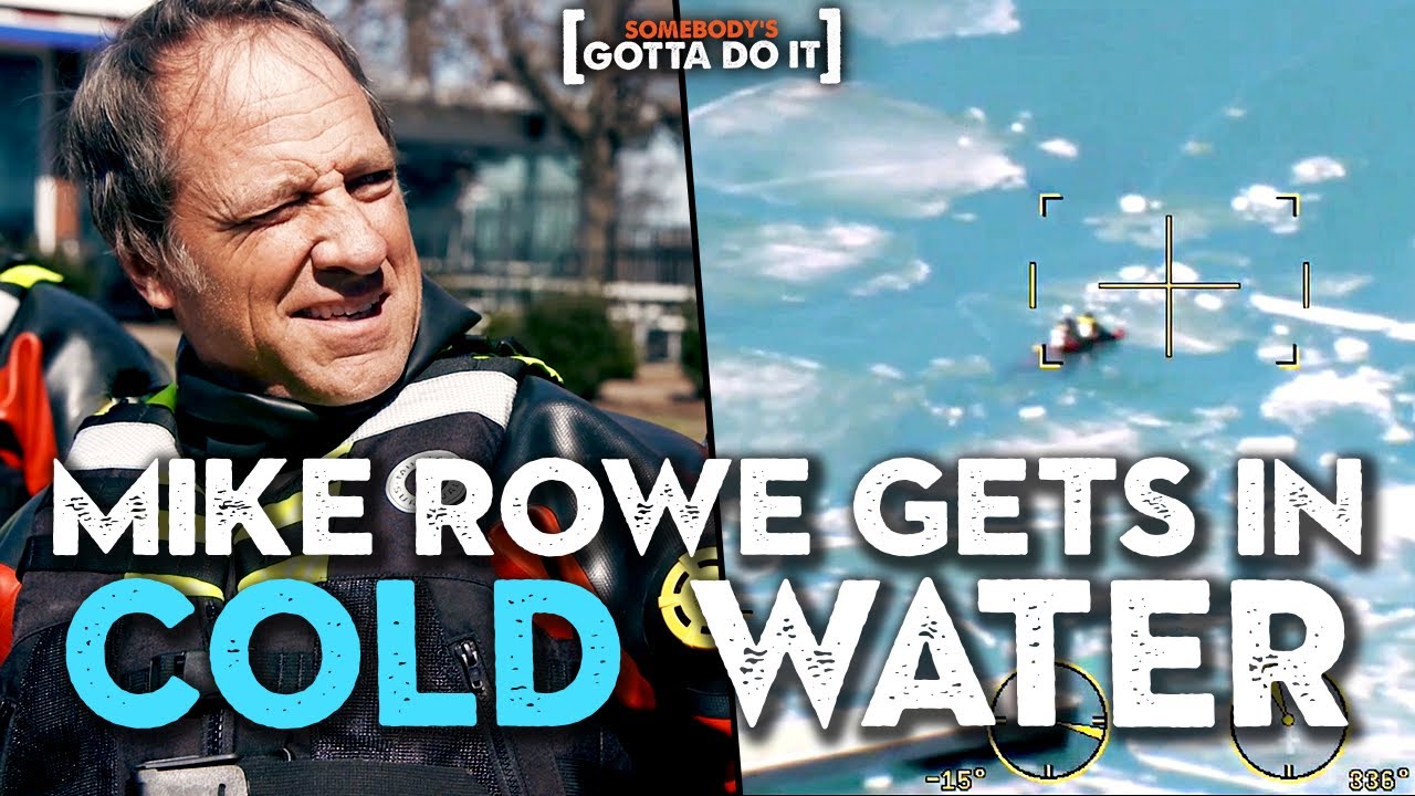 Mike Rowe's HARROWING Escape from an Icy River | Somebody's Gotta Do It ...