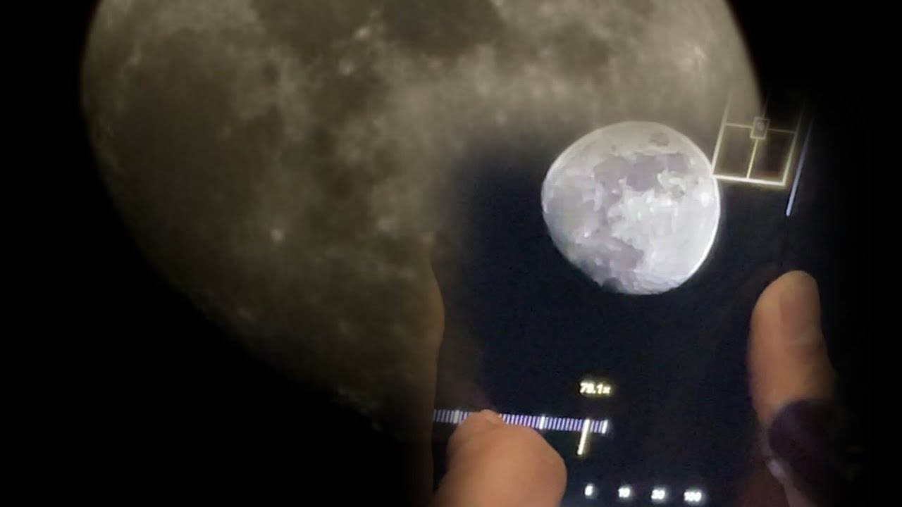 MOON ZOOM! 🌙 MIND-BLOWING MOON PHOTOGRAPHY USING A SAMSUNG GALAXY S24 ...