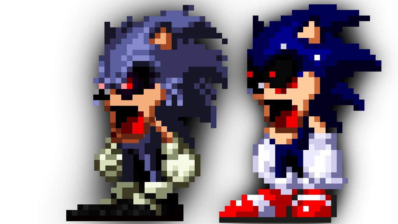 EXE or meme characters? (Sprite Animation) - YouTube
