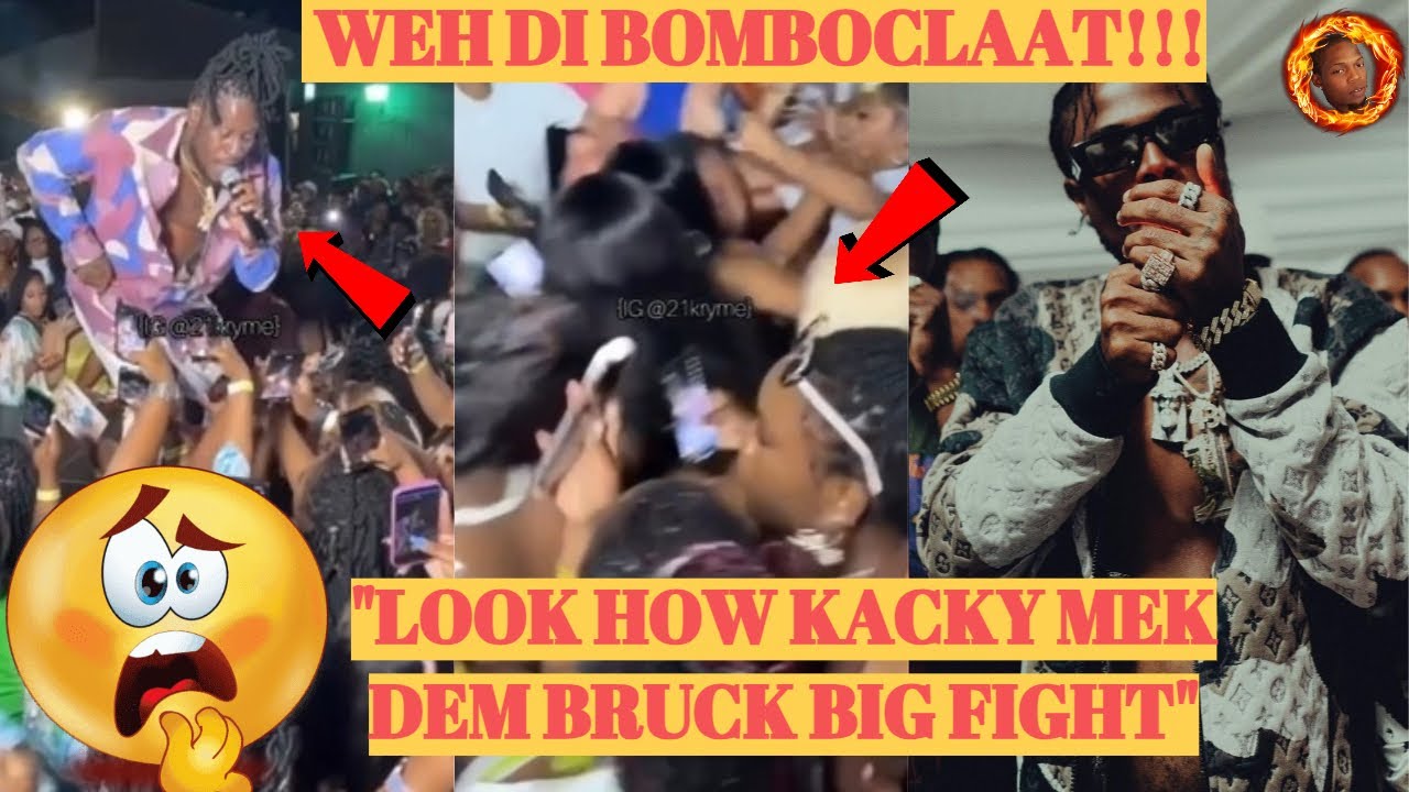 AIDONIA Cause BlG FlGHT While PERFORMING Masicka Get GLORIFY By TONY Matterhorn|Wesley Diamond ...