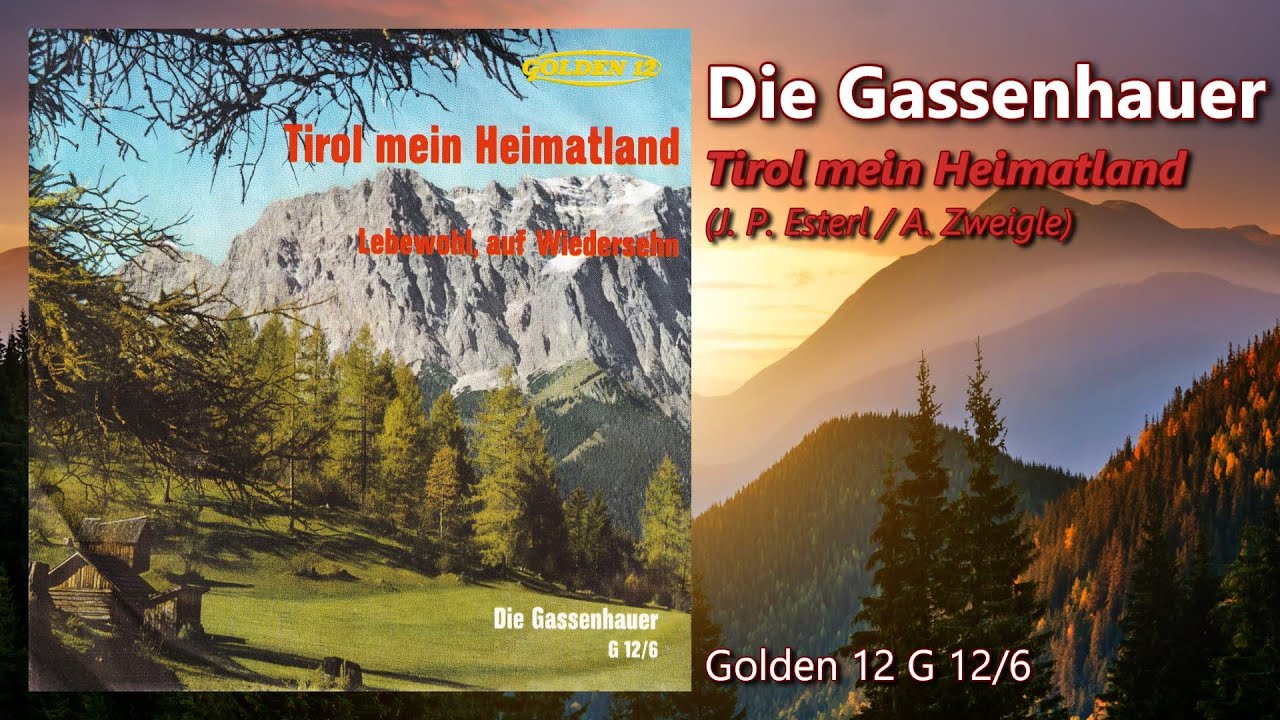 Die Gassenhauer - Tirol mein Heimatland (1962) - YouTube