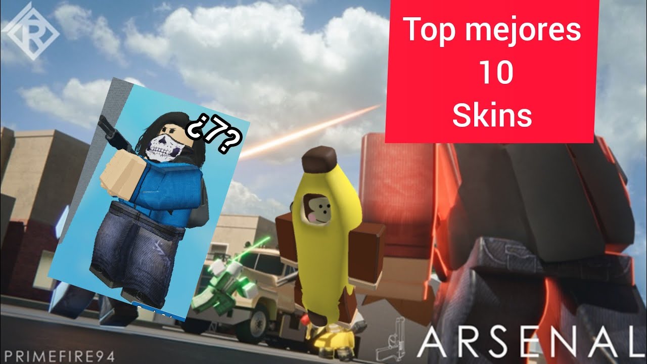 Top 10 de mis skins favoritas de Roblox Arsenal 👑👌🏻 - YouTube