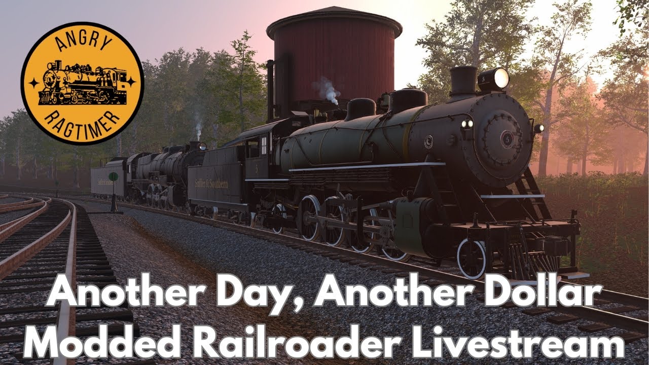 Another Day, Another Dollar | Modded Railroader Livestream - YouTube