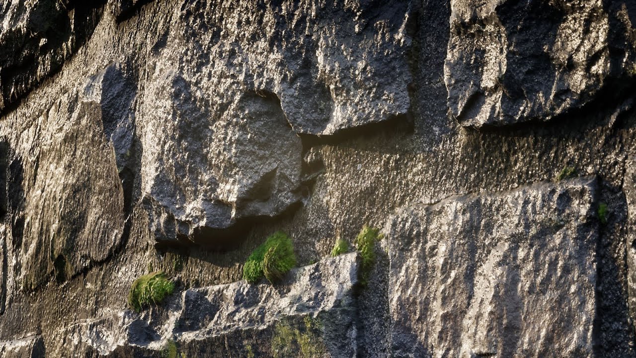 8K displacement material, Unreal Engine 5.5, Nanite Tessellation - YouTube