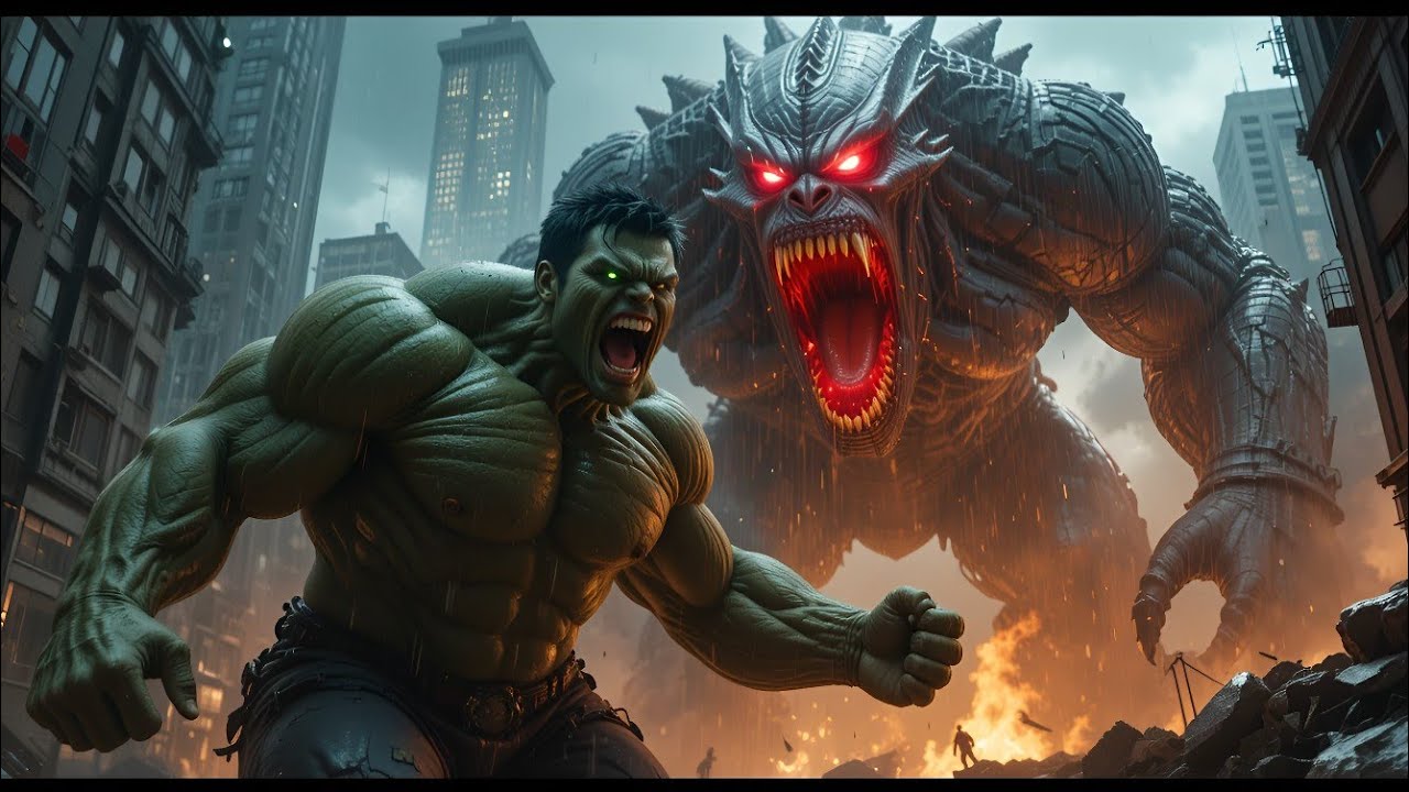 HULK vs MONSTER | Epic Cinematic Final Battle ( Short Film) - YouTube