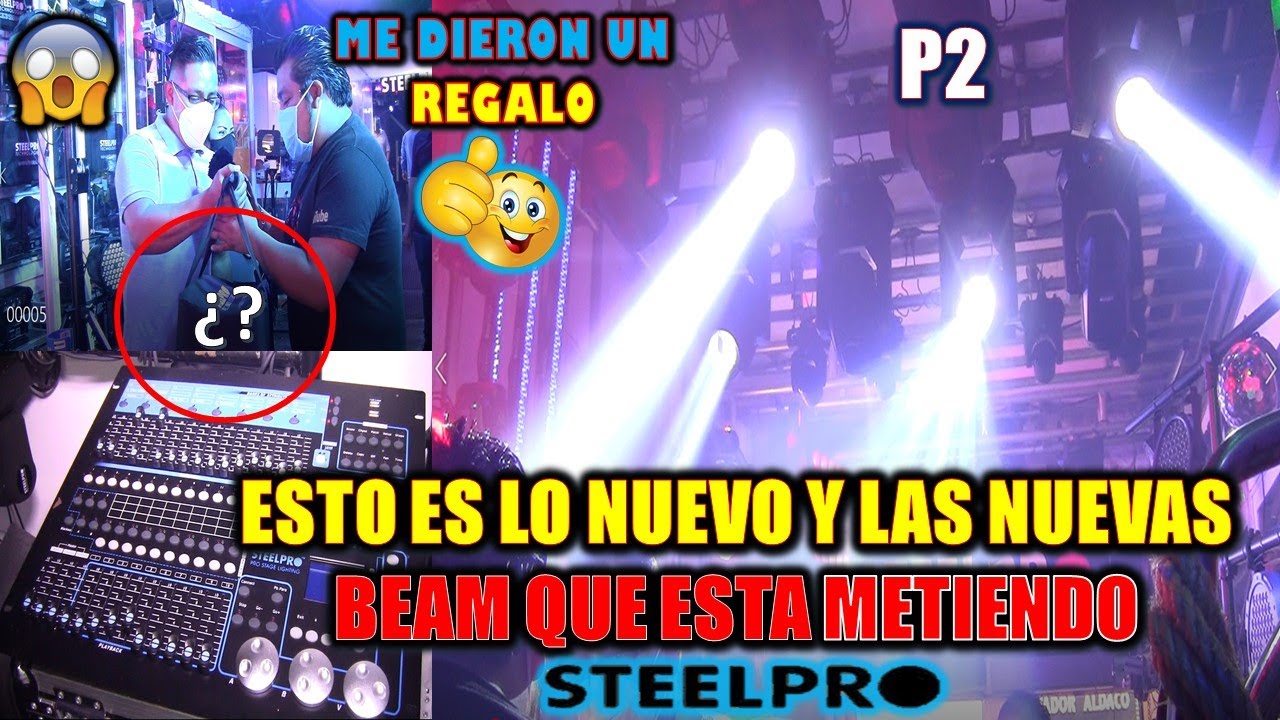 ☑️NUEVAS BEAMS🔦🚦Y AUDIO 🔊🎛️2020 DE STEEL PRO📀TE SORPRENDERÁS,STEEL PRO ...