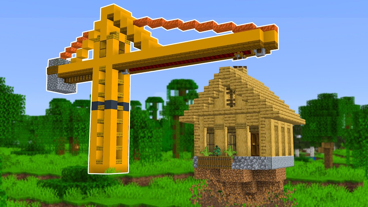 A Working Crane with the Create Mod? - YouTube