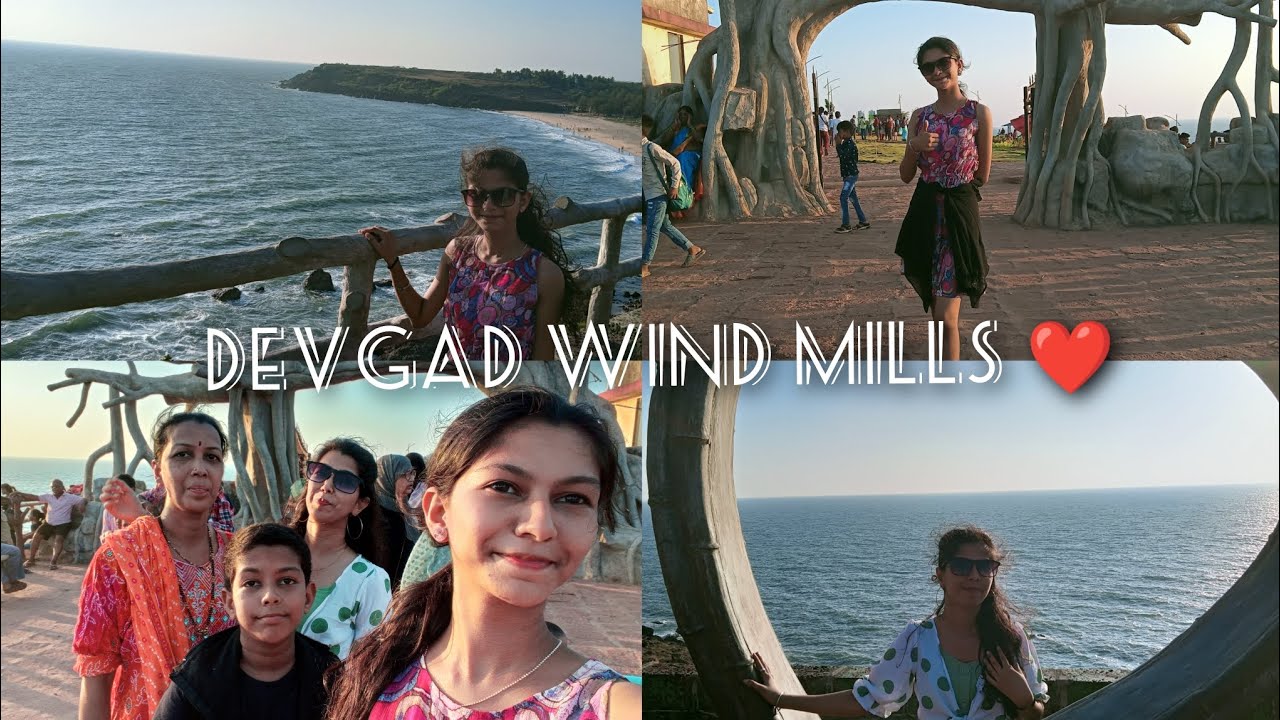 devgad wind mills || देवगड पवनचक्की ||#beach #beachvibes #village - YouTube