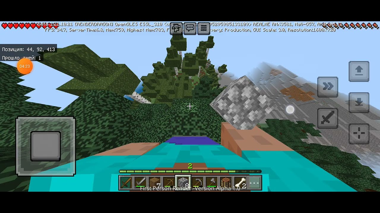 the rolling giant 3 day survival minecraft. - YouTube
