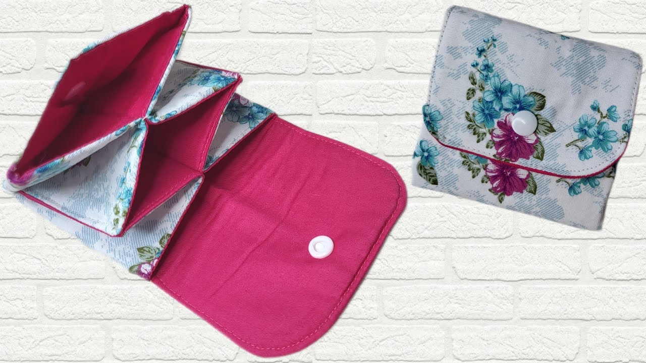 ⭐🔥 The easiest way to sew a wallet / Mini Pouch / Thuy Craft / Sewing ...