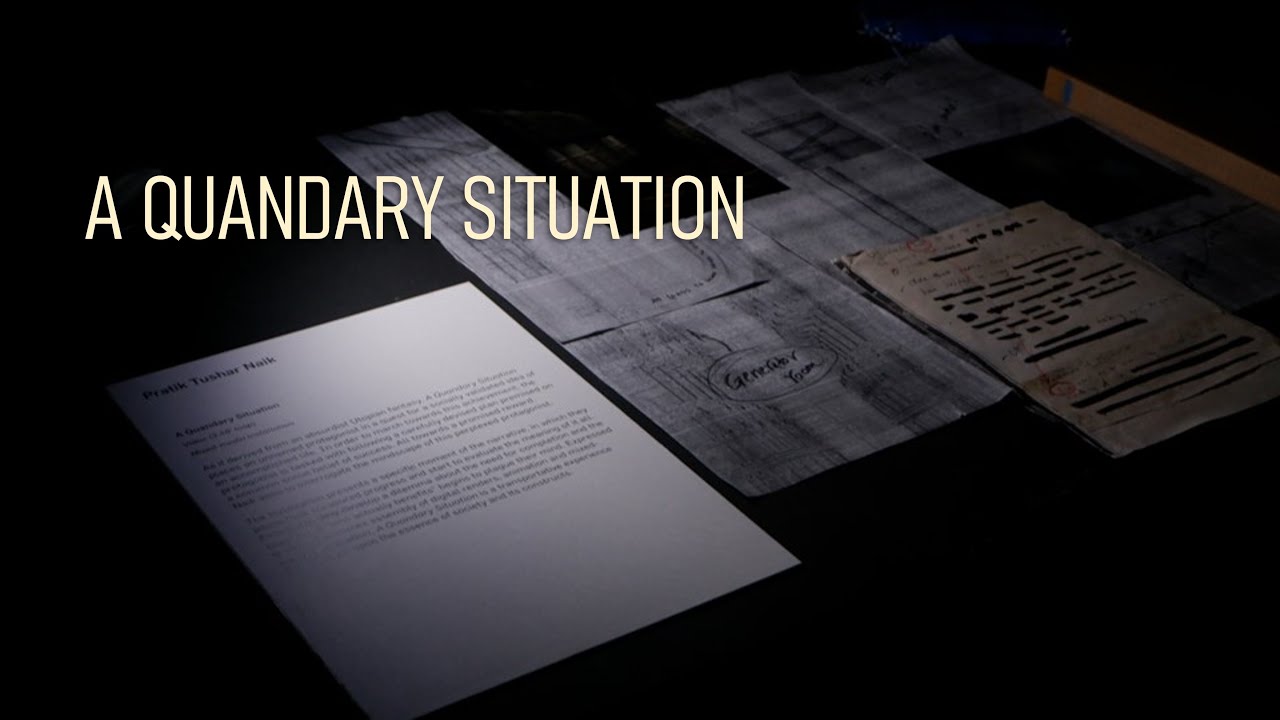 "A Quandary Situation" documentation || ECHOES, Goa Open Arts 2023 ...