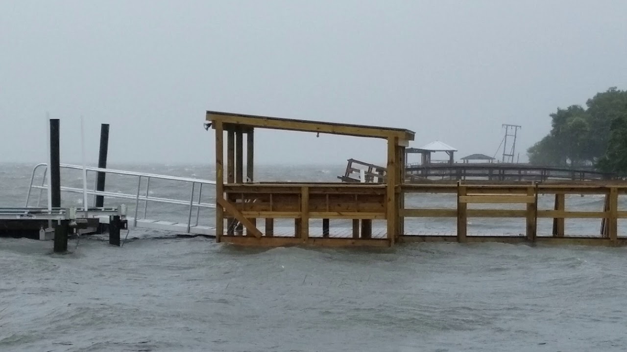 Hurricane Irma Murrells Inlet - 2pm - YouTube