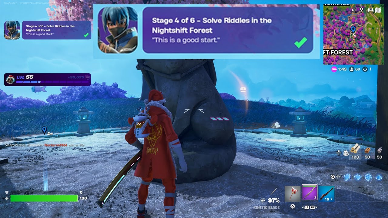 How to EASILY Solve Riddles in the Nightshift Forest in Fortnite ...