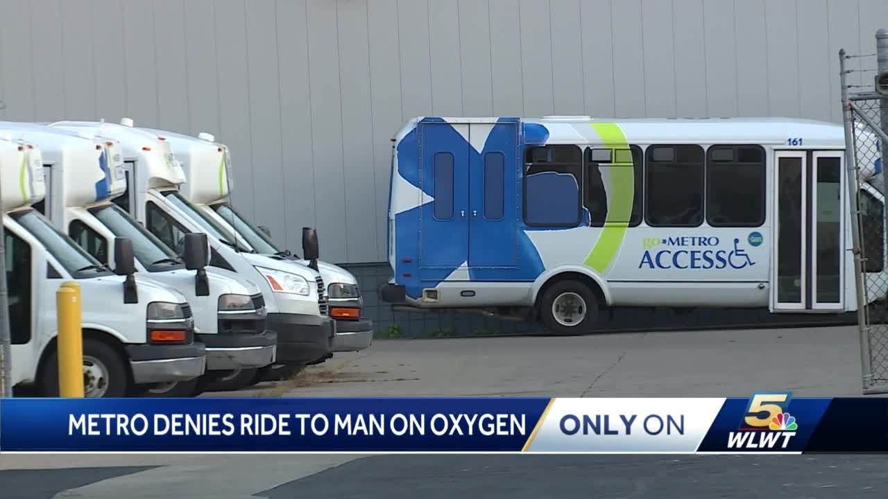 Man says Metro driver denied him a ride on bus due to oxygen tank - YouTube