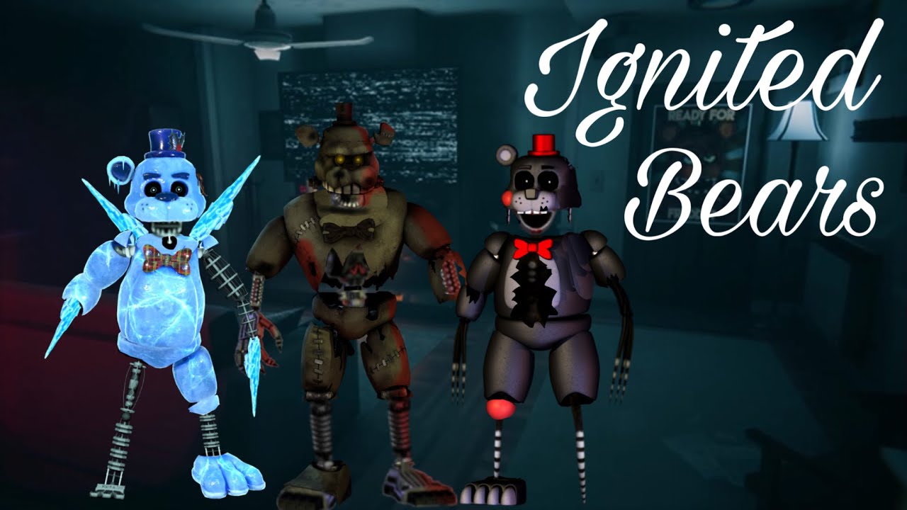 Ignited Bears! (Fnaf Speed Edit) - YouTube