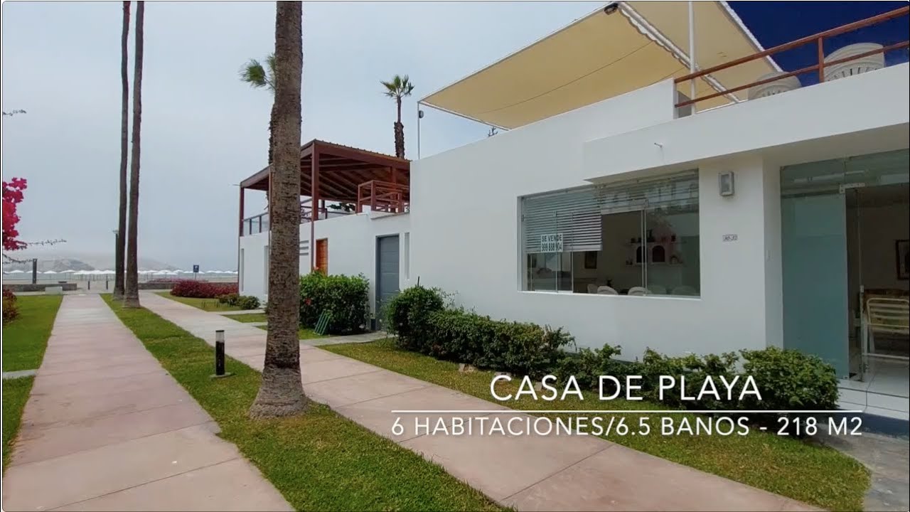 CASA DE PLAYA - PLAYA PALMAS, ASIA, LIMA - PERU - YouTube