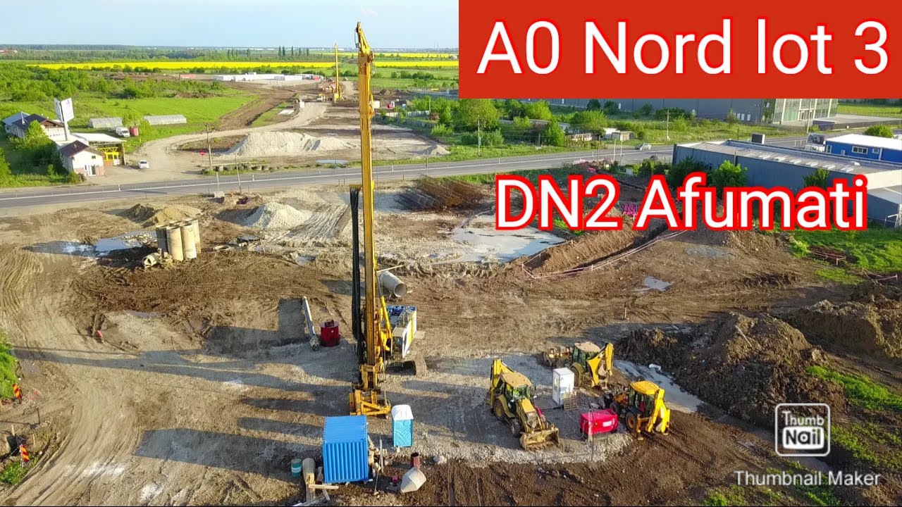 [19 APR 2024] A0 nord lot 3 Afumati DN2. CCECC. - YouTube