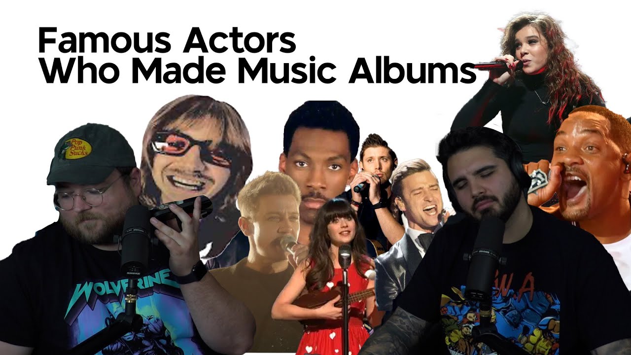 Famous Actors Who Released Music Albums! - YouTube