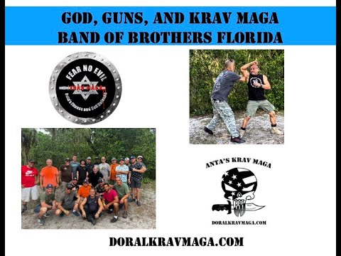 God Guns, and Krav Maga, Band of Brothers Rally Point Florida - YouTube